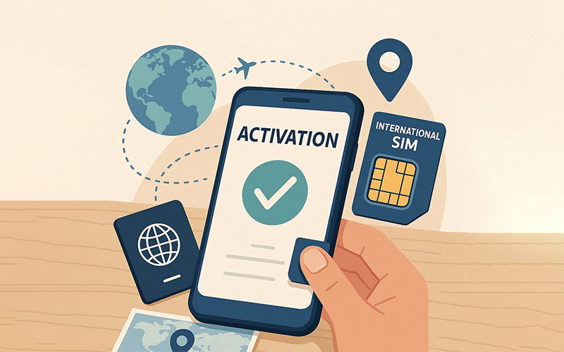 آموزش فعال‌سازی سیم‌کارت بین‌المللی | CIP POINT